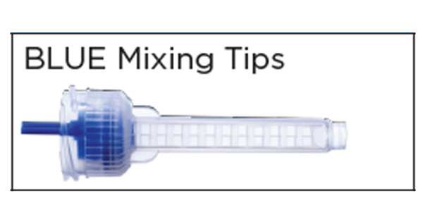 Mixing Tips Blue