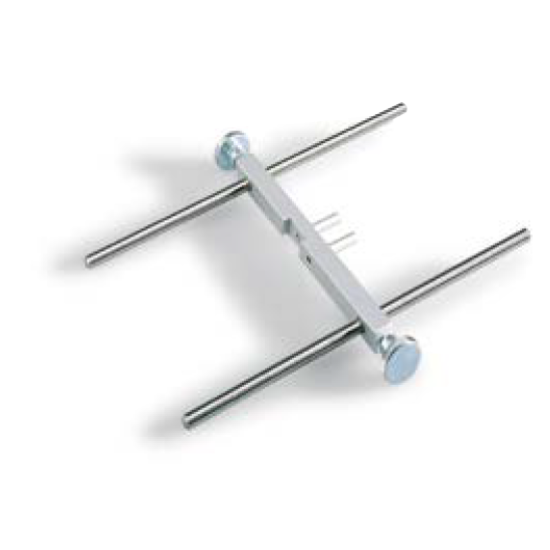 Adjustable support pins (type II)