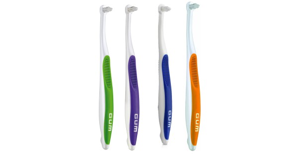GUM End Tuft Toothbrushes (308RQB)